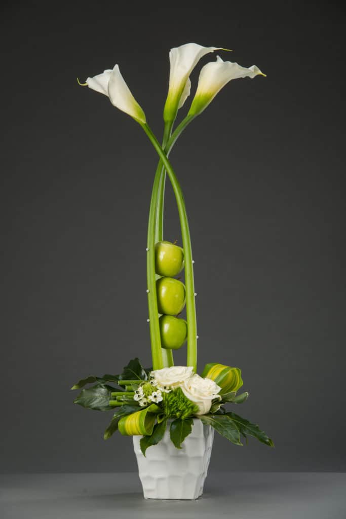 Arrangement moderne FC0019 - Fleurs et jardins Lemieux