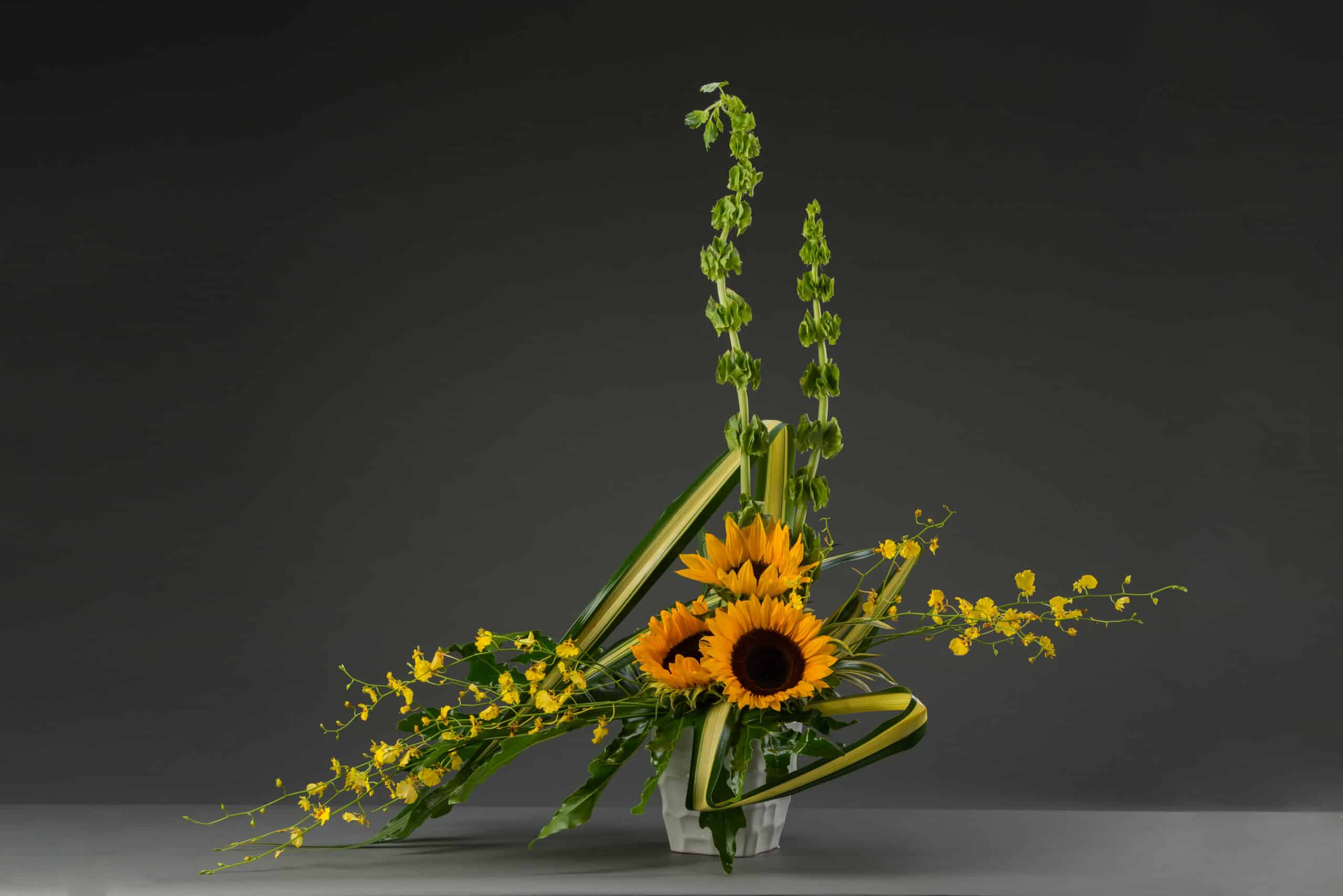 Arrangement composé FU0035 - Fleurs et jardins Lemieux